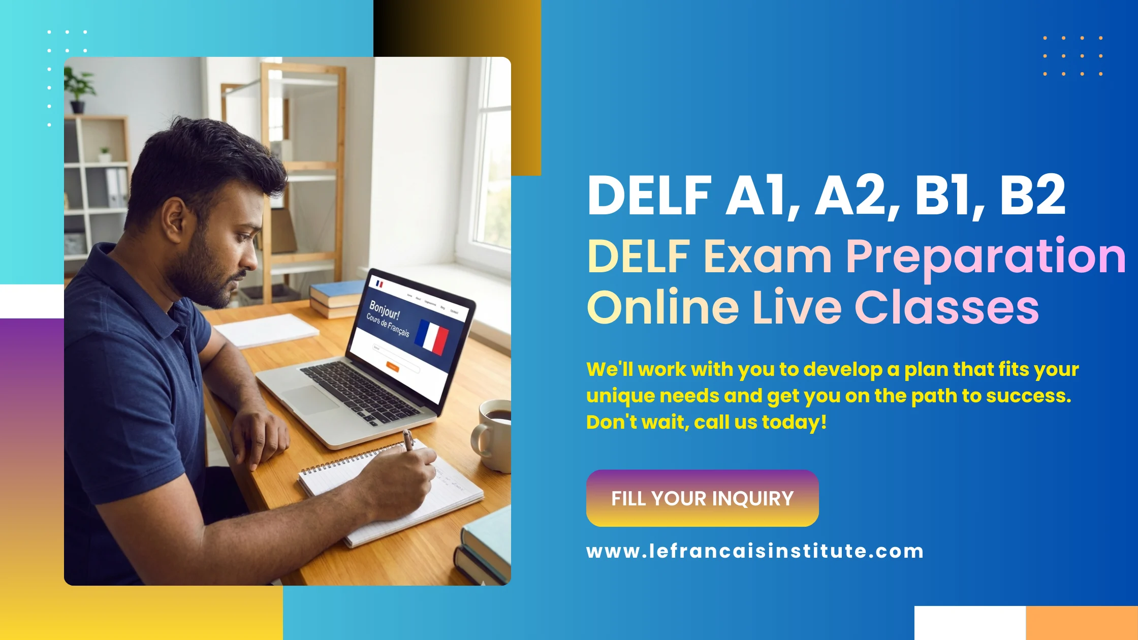 DELF Preparation Course Online | DELF A1 A2 B1 B2 Classes