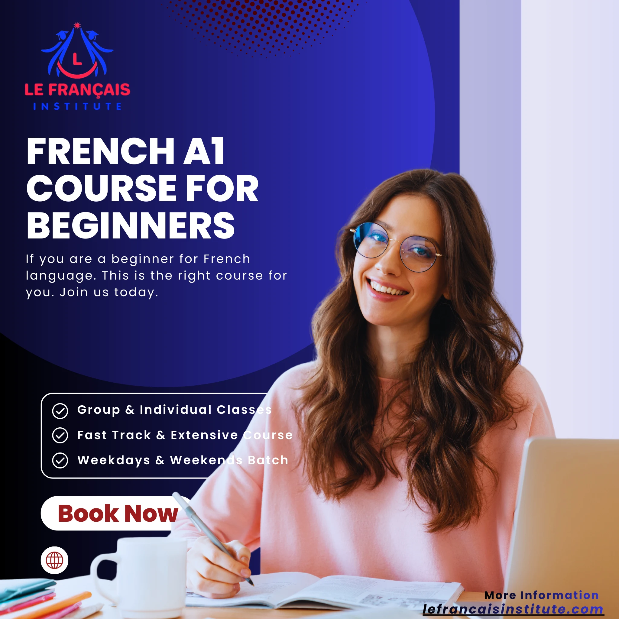 French A1 Beginner Course for Canada PR | Le Français Institute